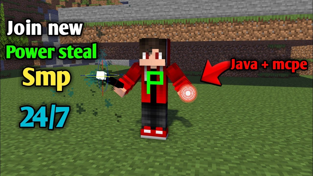 How to Join the Minecraft Power Steal SMP! || power steal smp for java ...
