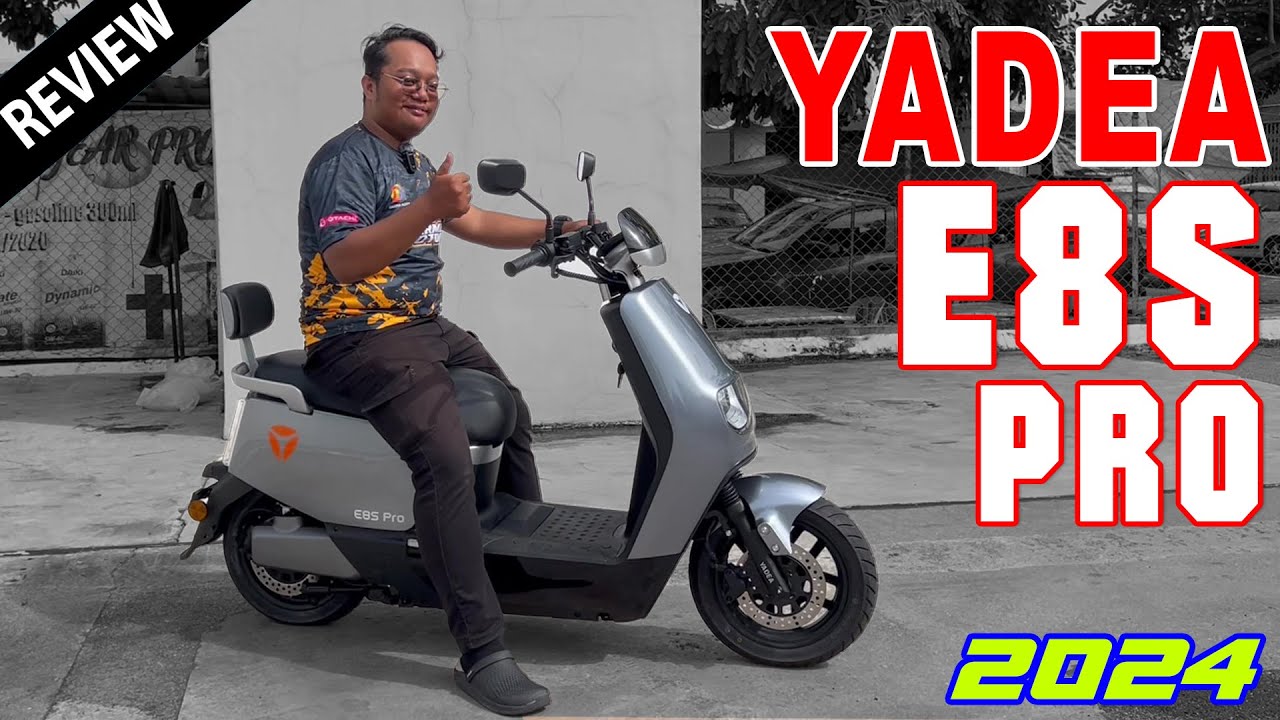 NEW YADEA E8S PRO Electric Scooter | Malaysia Review - YouTube