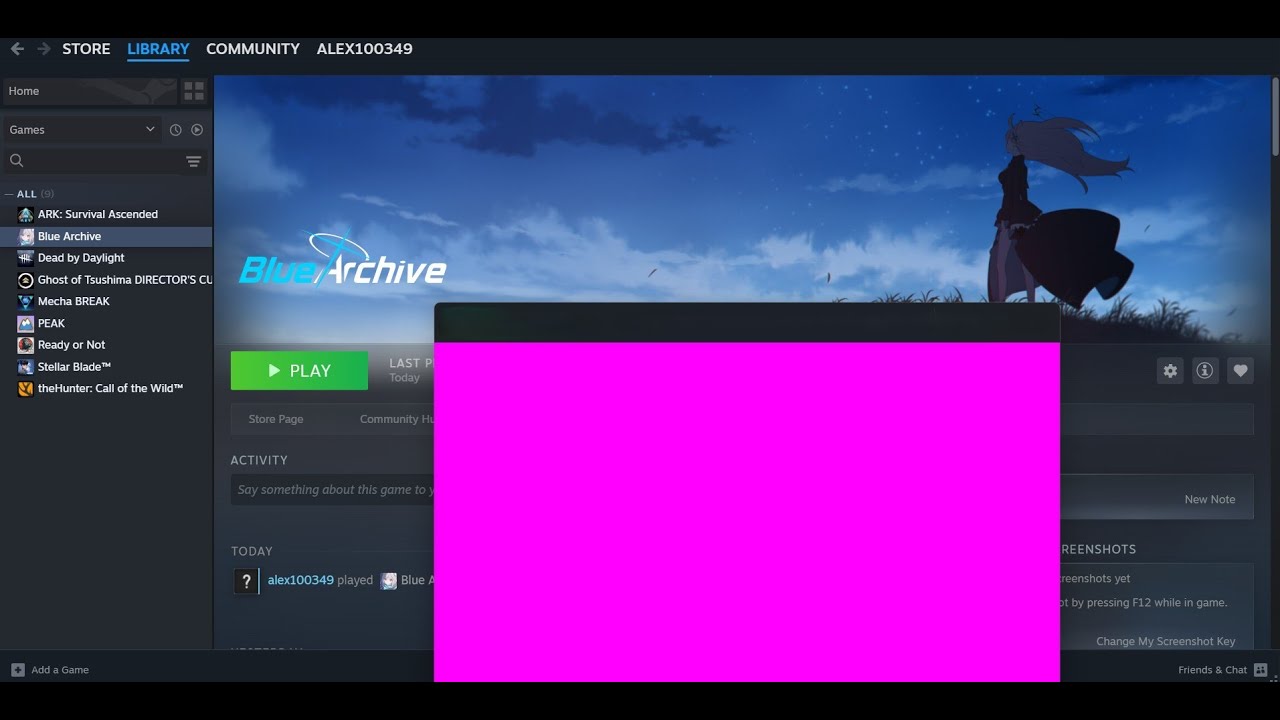 Fix Blue Archive Pink Screen/Purple Screen Issue On PC - YouTube