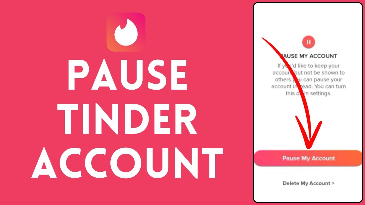 How to Pause Tinder Account 2024 | Tinder Account Pause - YouTube
