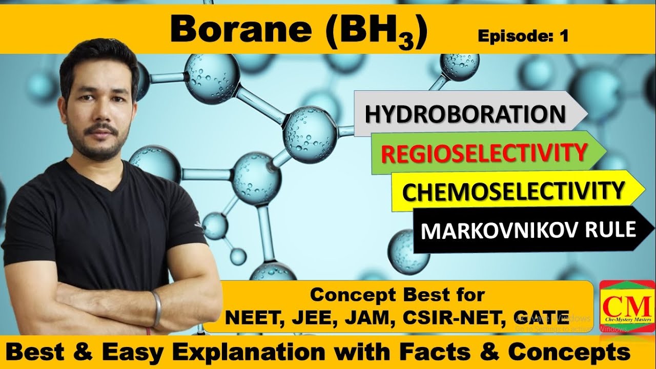 HYDROBORATION: Reaction of Borane on Alkene and Alkynes (Alkene और ...