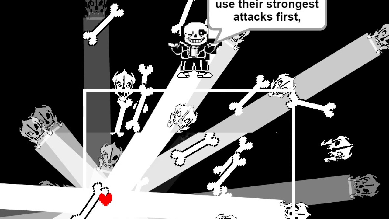 Undertale Sans Player vs Bot By PokemonPlay(SMAGOK) - YouTube