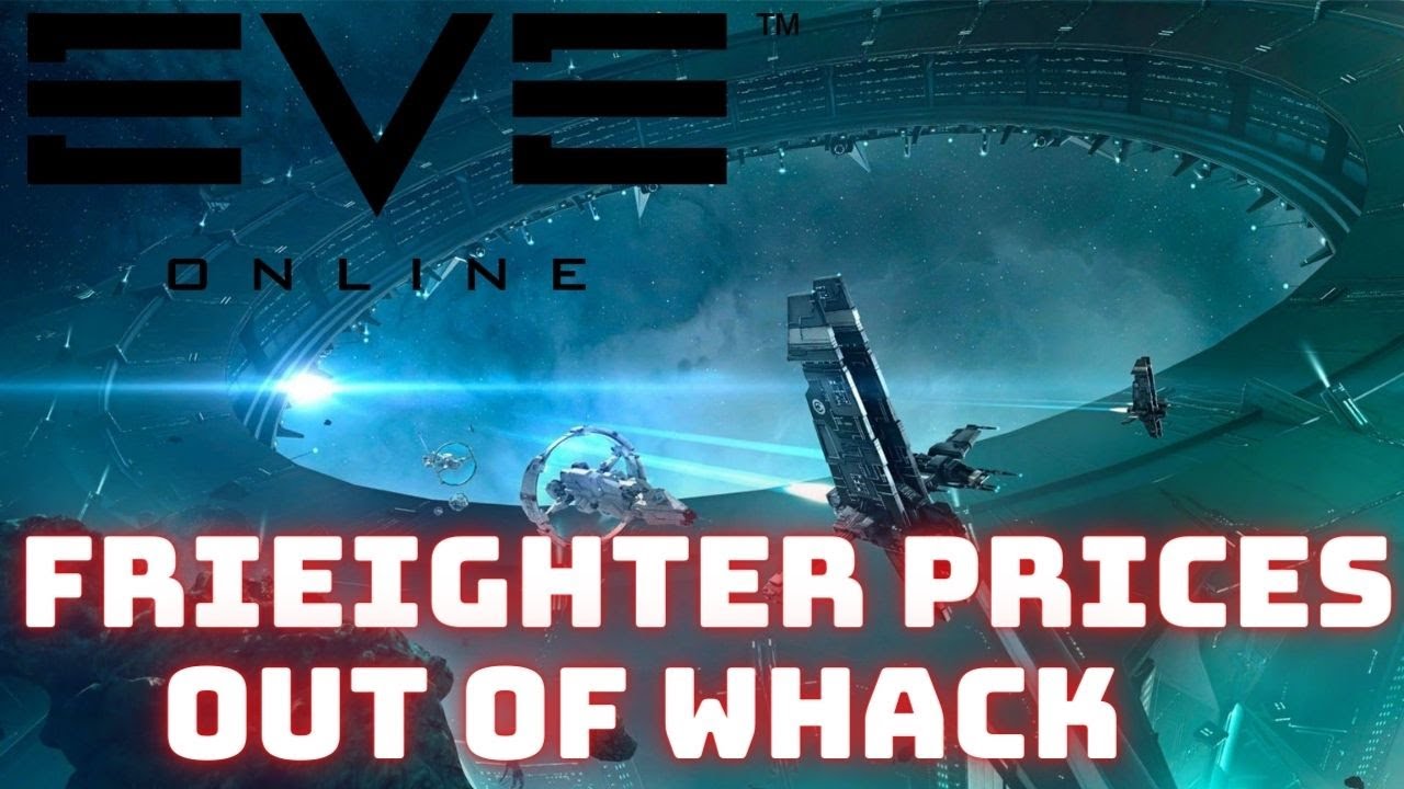 Eve Online - Absurd prices of freighters - YouTube
