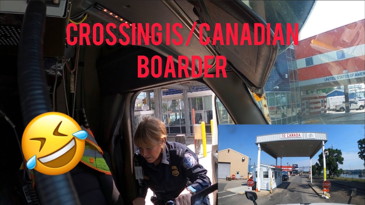 US Canada Border Crossing @ International Falls MN - YouTube