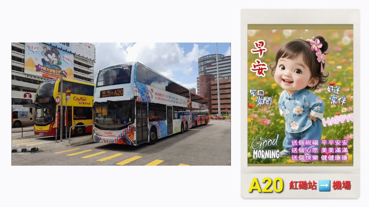 Hong Kong Bus Cityflyer 6814 @ A20 城巴機場快線 Alexander Dennis Enviro500 ...