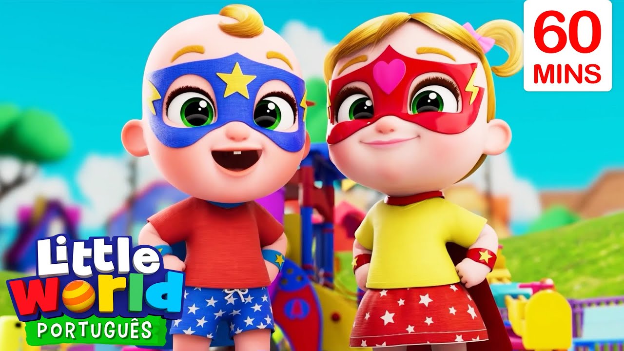 Nico e Nina são os Super-heróis do Parquinho!! | O Mundo de Nina e Nico ...