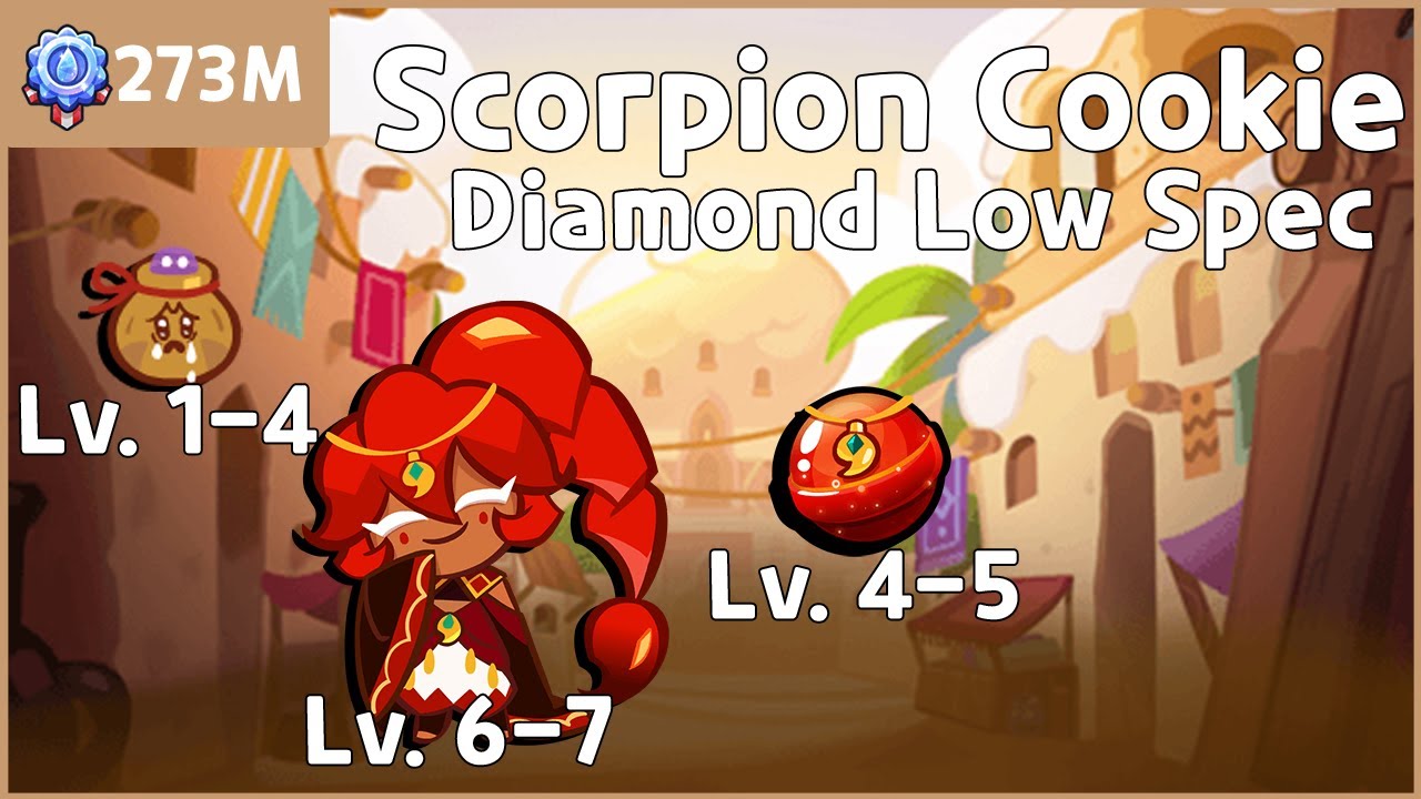 Scorpion Cookie Trial - Diamond Low Spec (272M) - YouTube