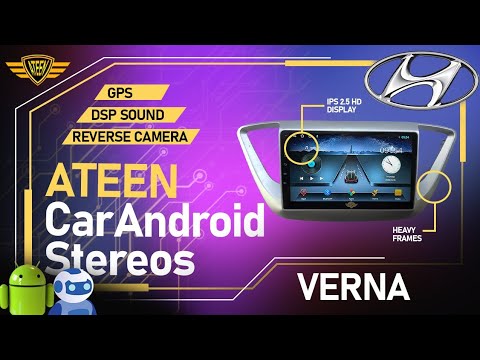 Ateen Hyundai New Verna Android Car Music System With Dolby/Dsp Sound ...