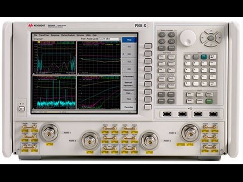 Keysight Agilent N5245A PNA-X Network Analyzer, 10 MHz - 50 GHz - YouTube