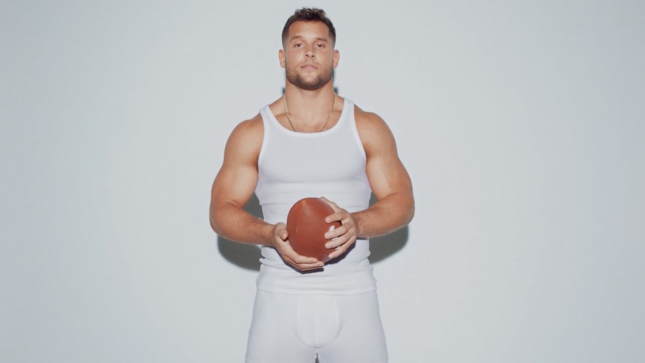 Nick Bosa for SKIMS Mens - YouTube