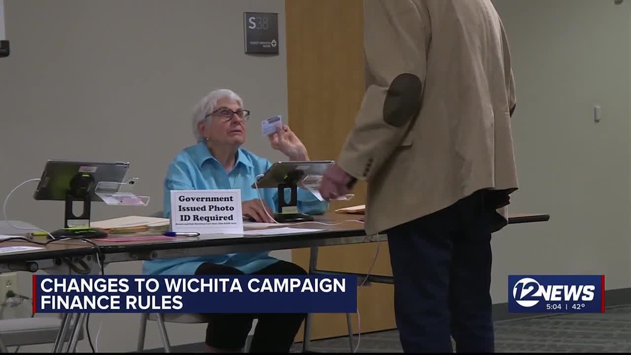 Wichita City Council passes new campaign finance rule - YouTube
