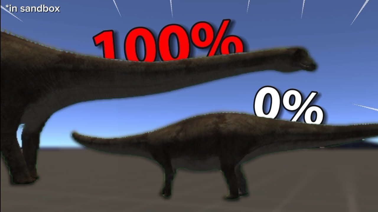 Diplodocus life from a 0% Baby to a 100% Adult 🦕 | Pangea Primal age ...