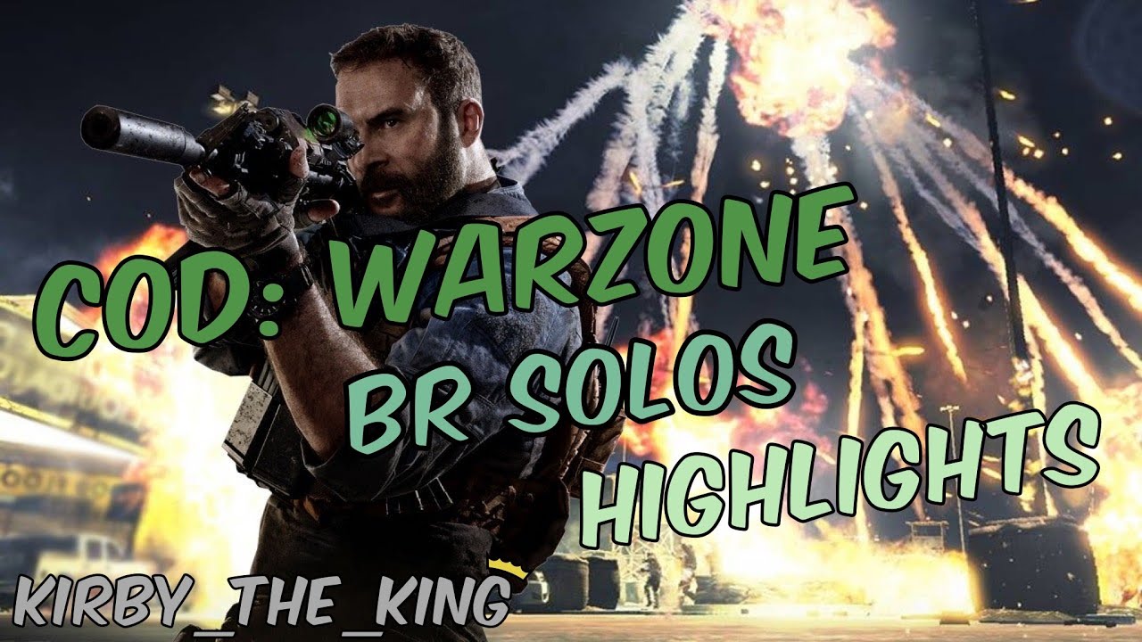 COD: Warzone BR Solos Highlights! - YouTube