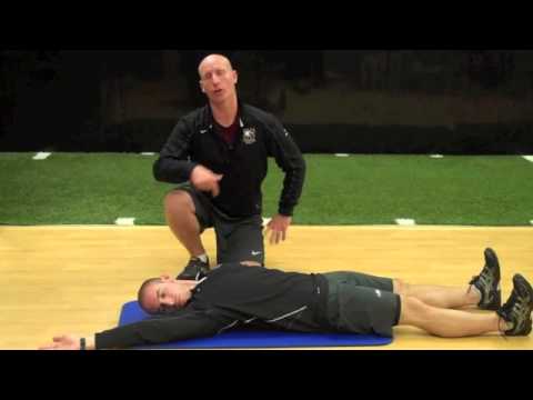 1 x 2 Supine Cervical Rotation (shoulder Flex & Ext) - YouTube