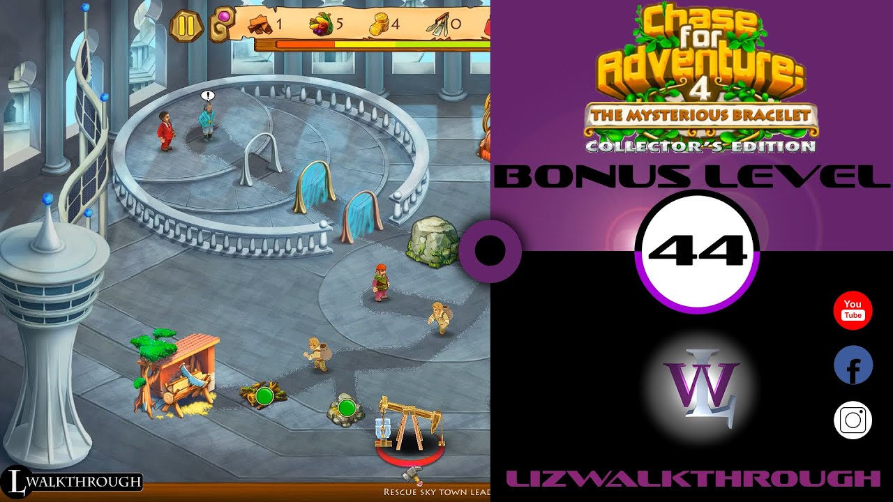 Chase For Adventure 4 - Level 44 walkthrough - The Mysterious Bracelet ...