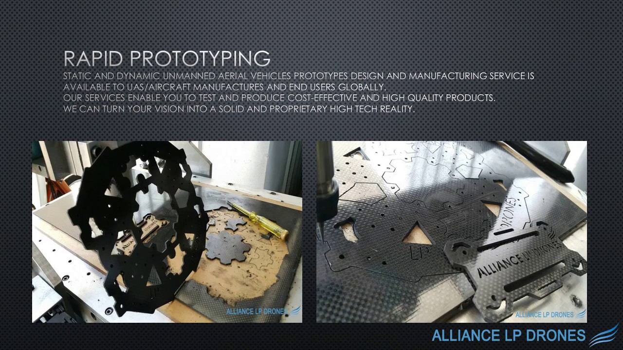Alliance UAV Manufacturing Services Slideshow - YouTube