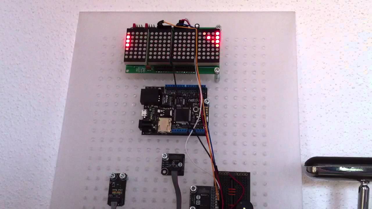 Gadgeteer - 4-digit-shield class - YouTube