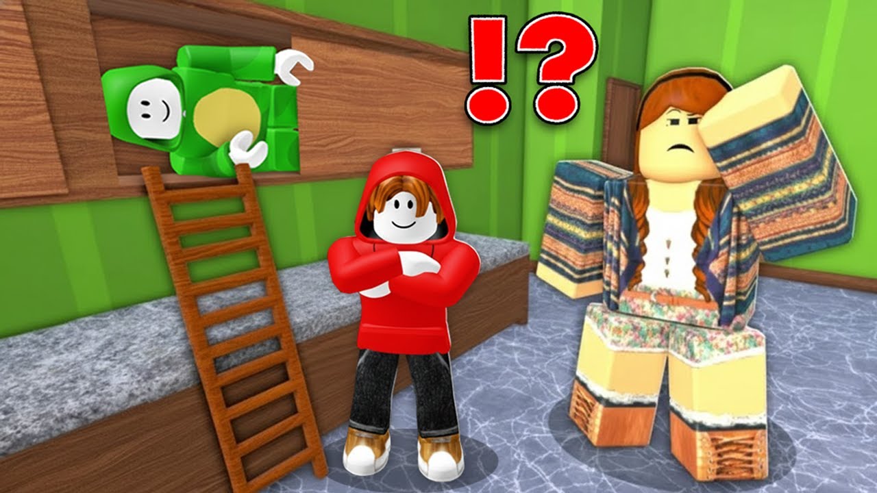JJ hides Mikey from His Mom ?! (Maizen Roblox) - YouTube