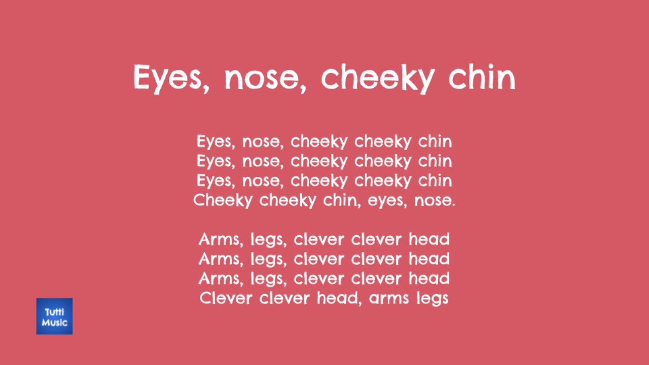 Eyes nose cheeky chin - YouTube