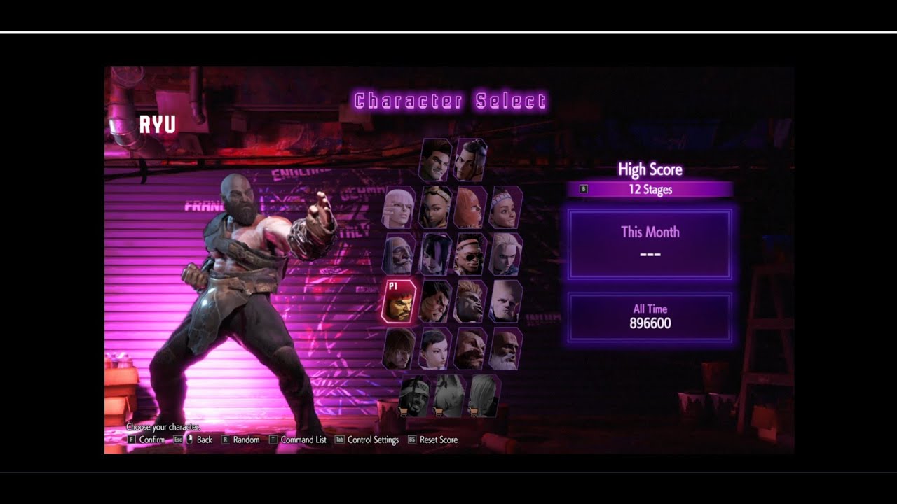 Kratos (Ryu) Arcade Mode | SF6 - YouTube