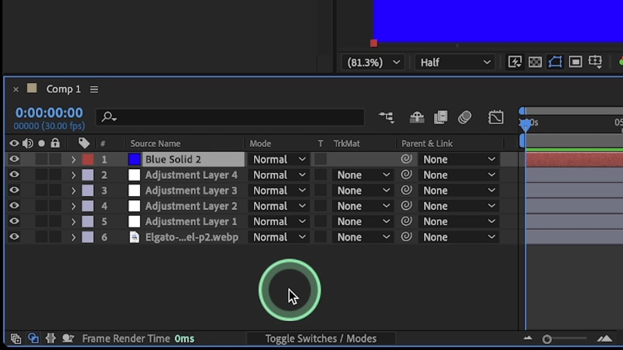 มาทำ Solid ให้เป็น Layer เปล่ากันดีกว่า [สอนใช้ After Effects EP.06 ...