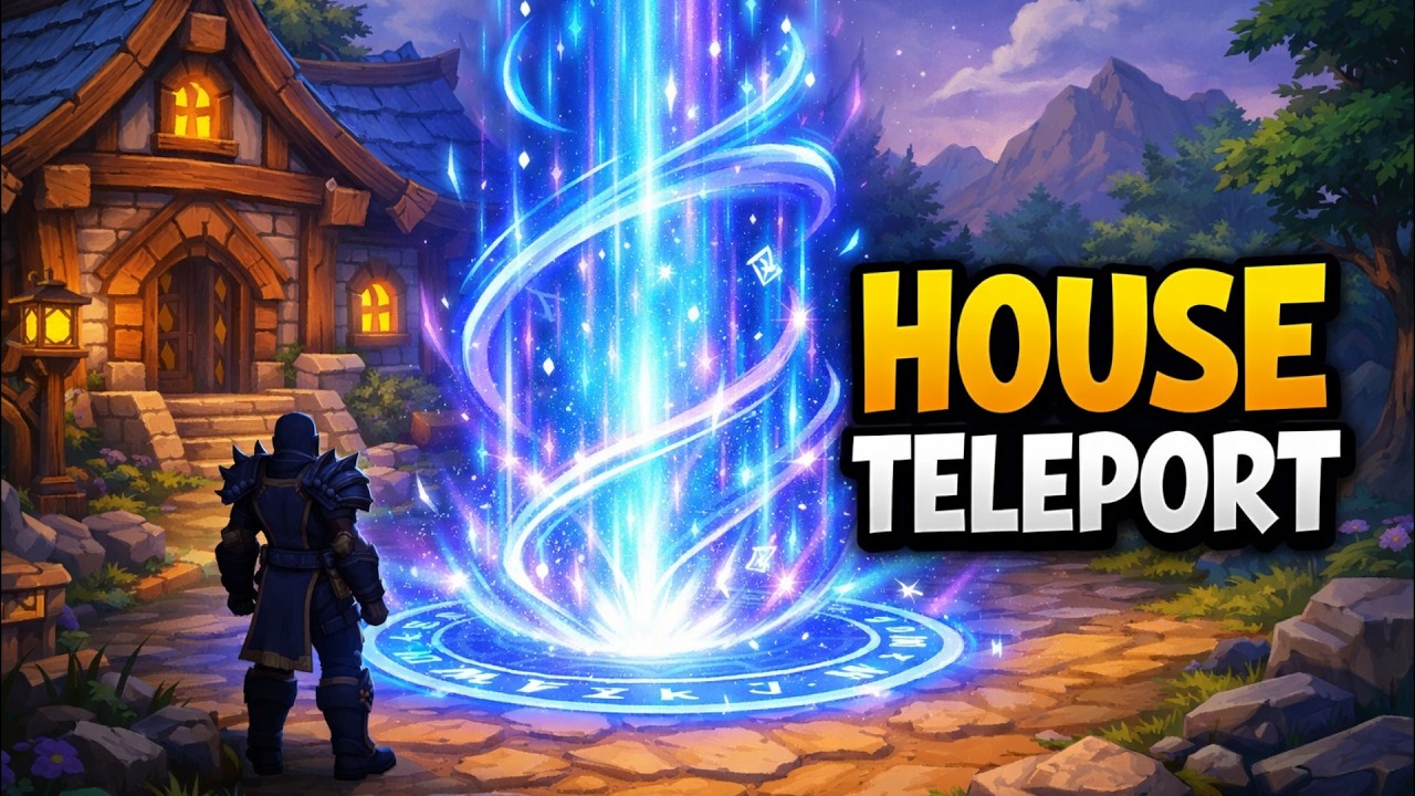 How to Teleport to Your House in WoW - YouTube