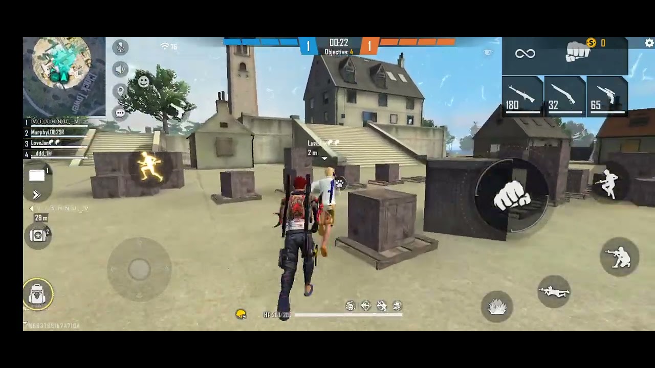 play free fire with friends - YouTube