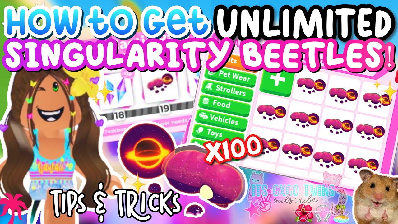 How to GET INFINITE Singularity Beetles For FREE! (Adopt Me Galactic ...