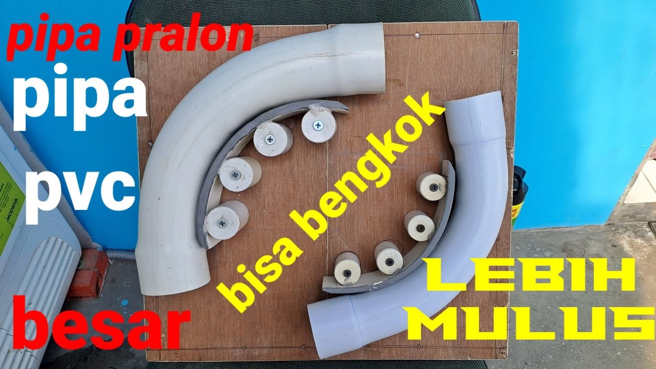 Peluang Usaha Cara Membengkokan Pipa PVC (Paralon) Besar Menggunakan ...