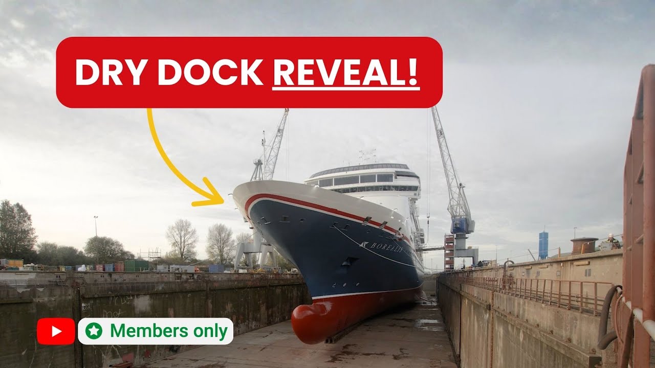 Exclusive First Look: Borealis in Dry Dock (Timelapse Preview) - YouTube