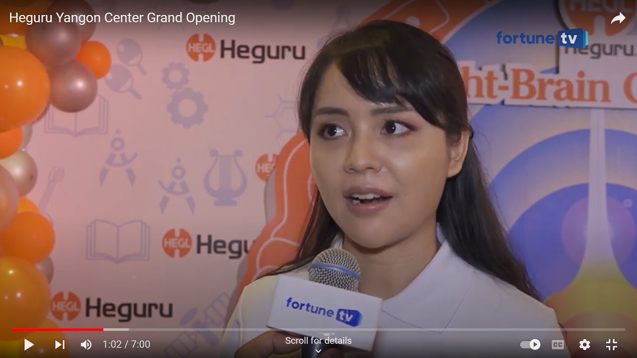 Heguru Yangon Center Grand Opening - YouTube