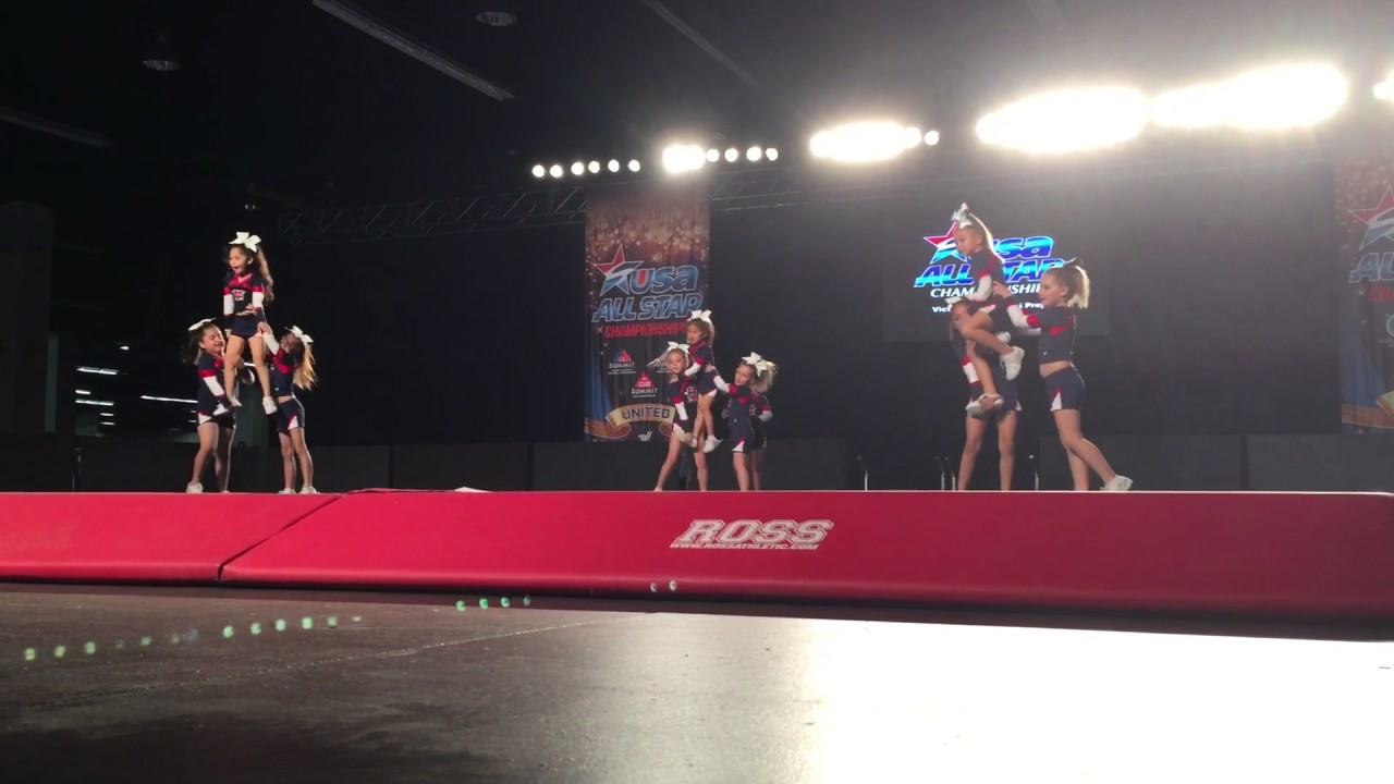 2017 USA Allstar Championships Anaheim California Victory Cheer 1st ...