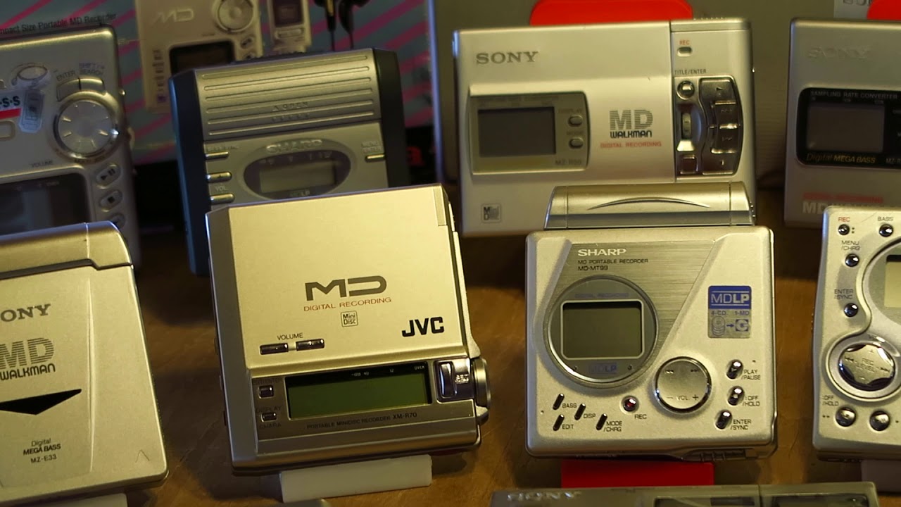 My minidisc Collection 2020 - YouTube