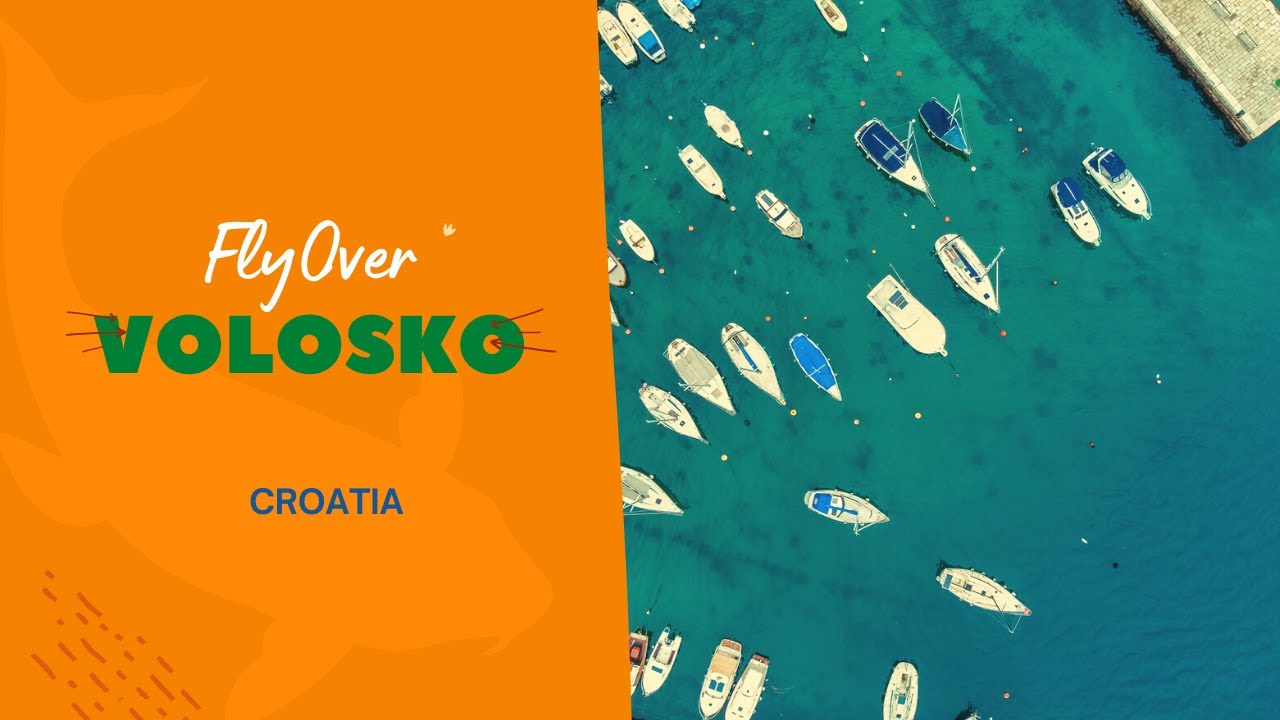 Volosko - Lungo Mare aerial walk. One of the most beautiful walking ...