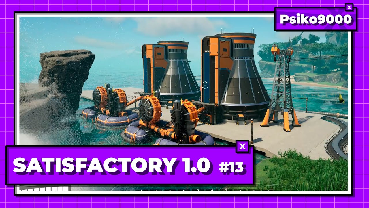 CENTRAL NUCLEAR | SATISFACTORY Gameplay Español T5 13 - YouTube