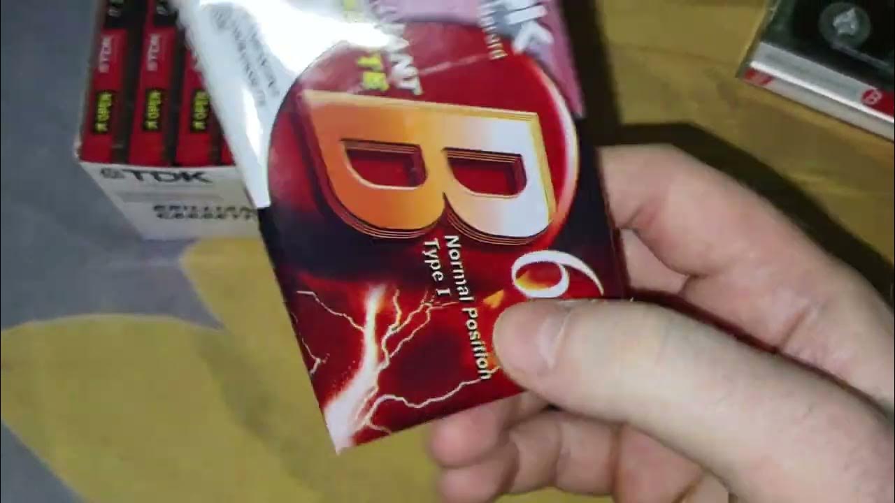 Kasety TDK z Chin z nowego wypustu. - YouTube