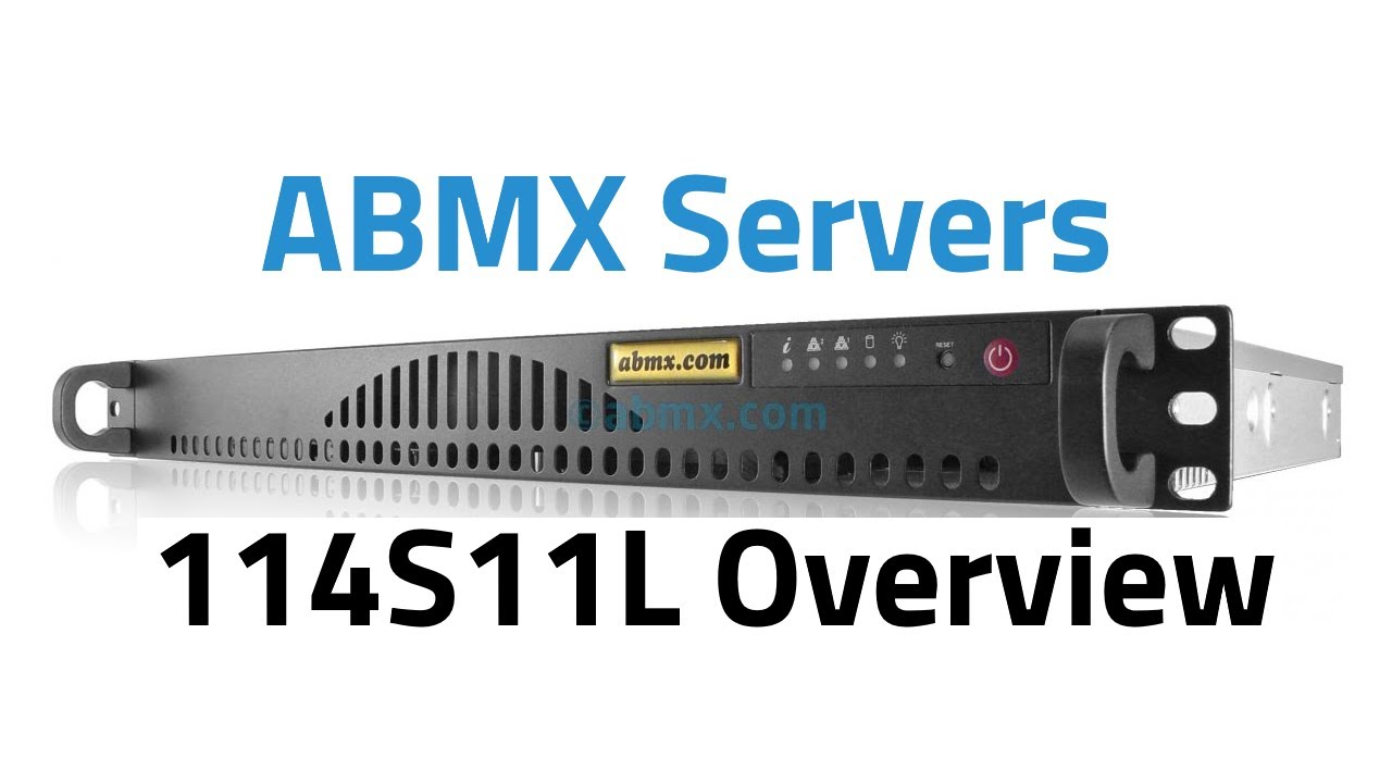 114S11L - 14 Inch 1U Overview - ABMX Servers - YouTube