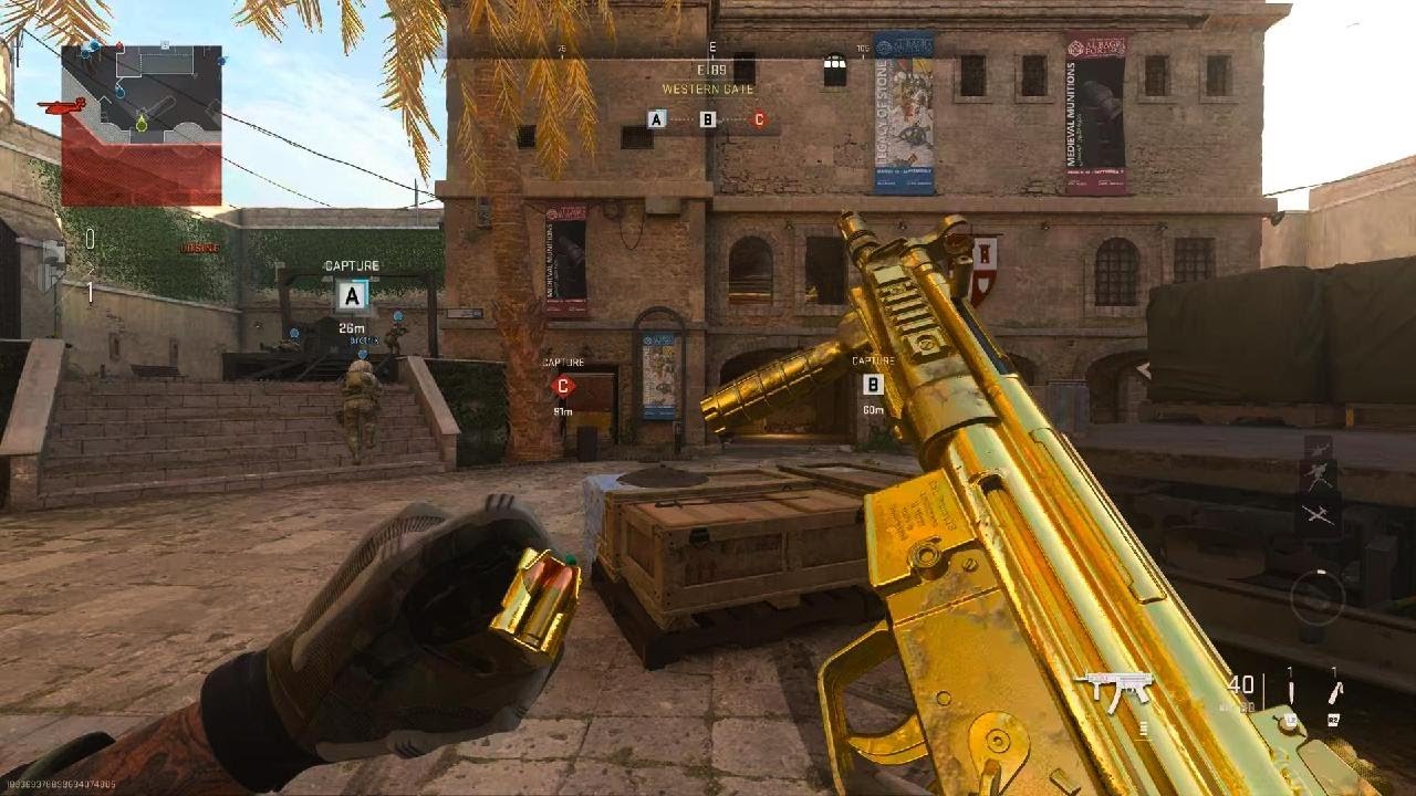 MP5 Gold is Lit!! MW2 - YouTube