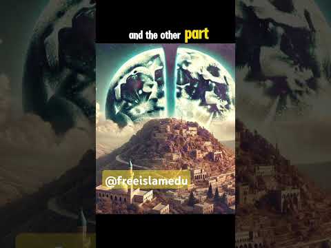 Moon Split in Two-Miracle of Prophet Muhammad #islamicvideo # ...