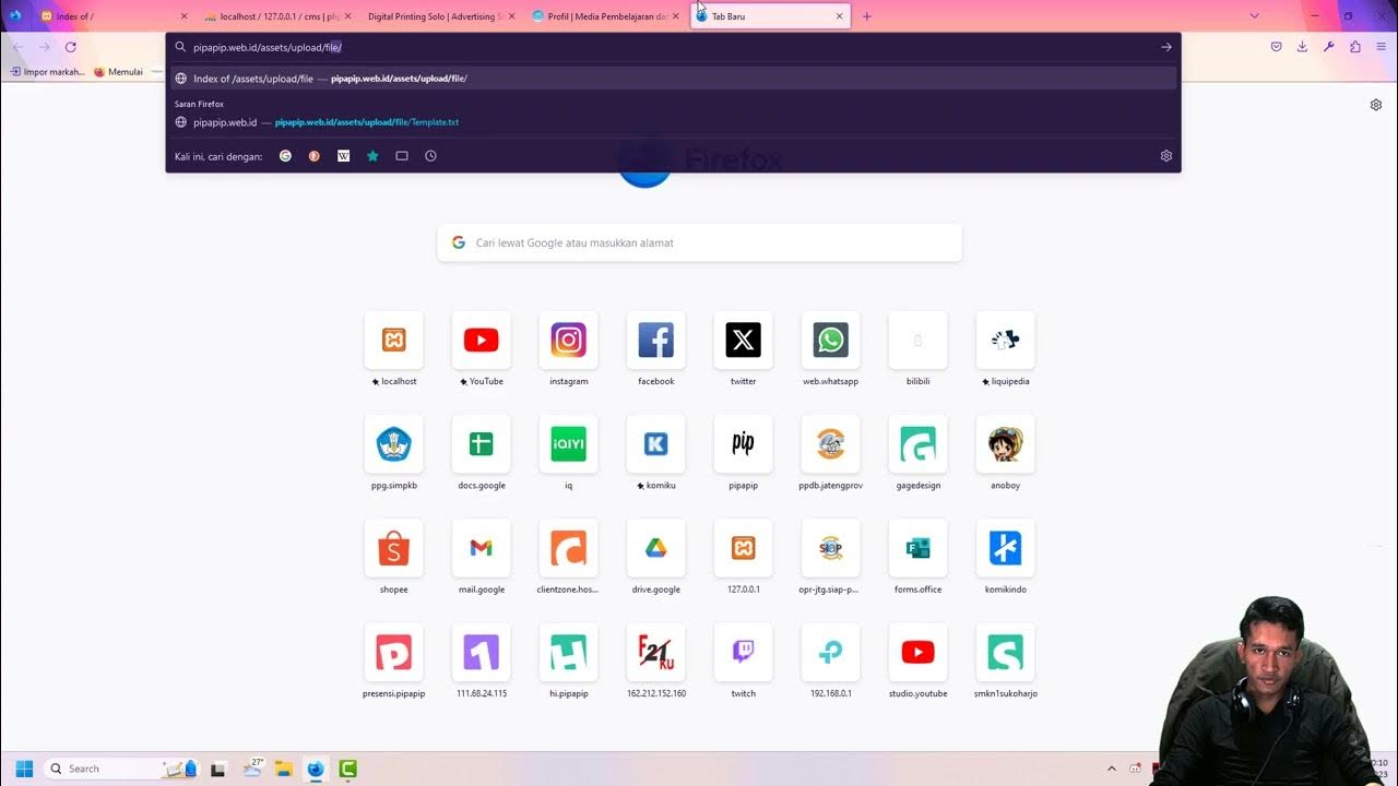 Membuat CMS Codeigniter 3 - Bagian 1 Instalasi database dan config - YouTube