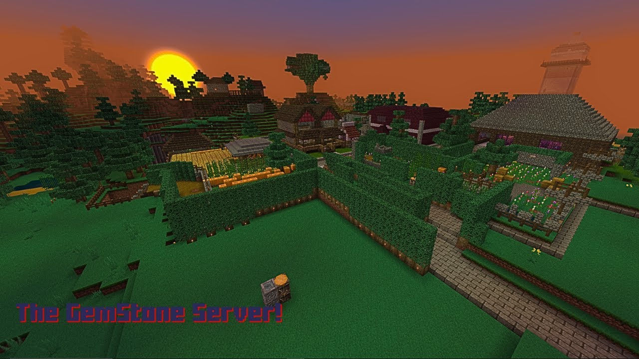 MineCraft I The Gemstone Realm I Building!!! - YouTube