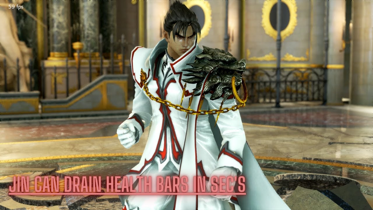 Jin can Drain Health Bars in Sec's - YouTube