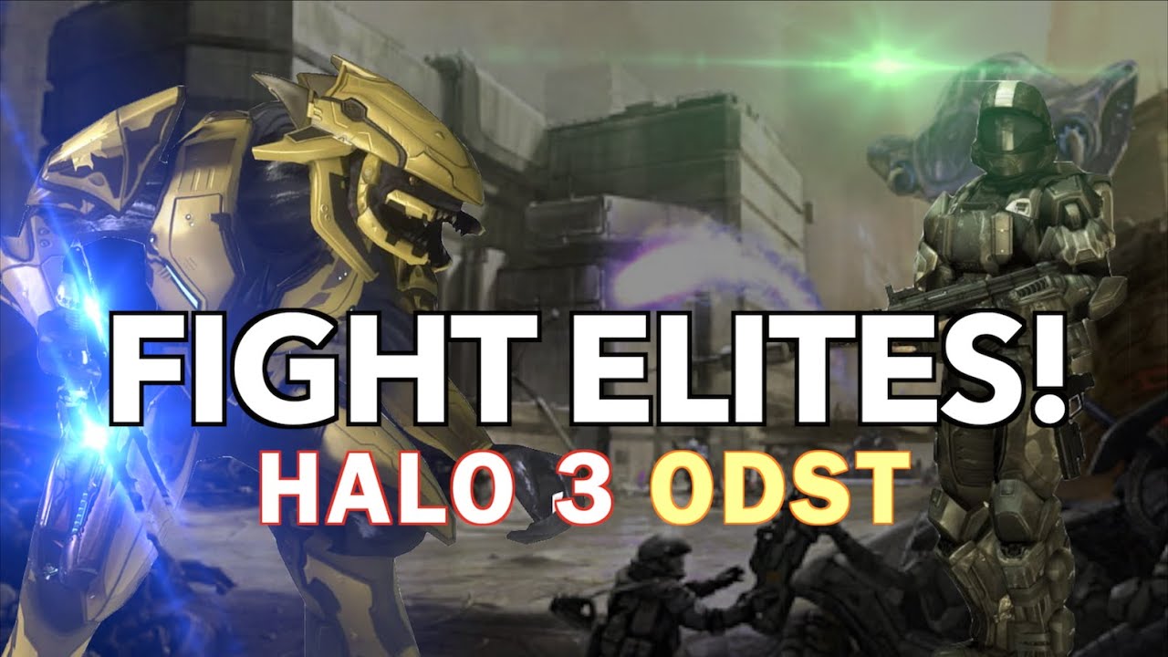 Fighting Elites In Halo 3: ODST Bunkerjeremy's Mod - YouTube