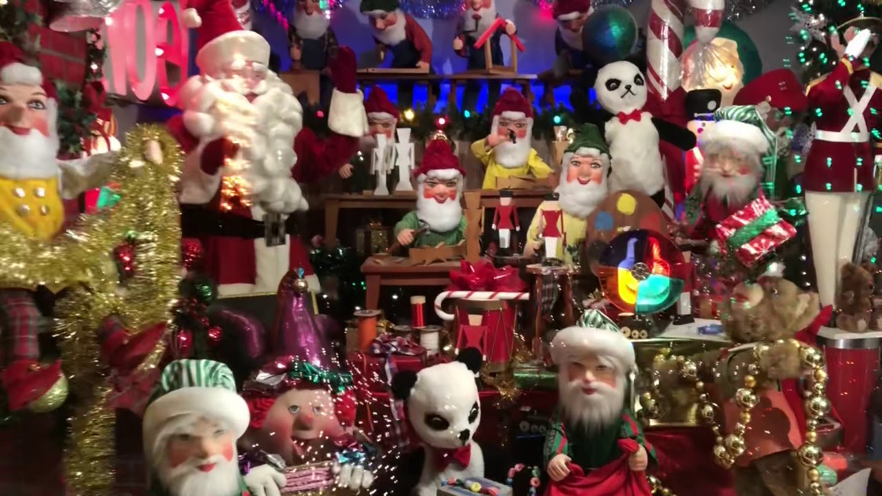 Santa’s Workshop Display in Jenks Oklahoma right outside of Tulsa ...