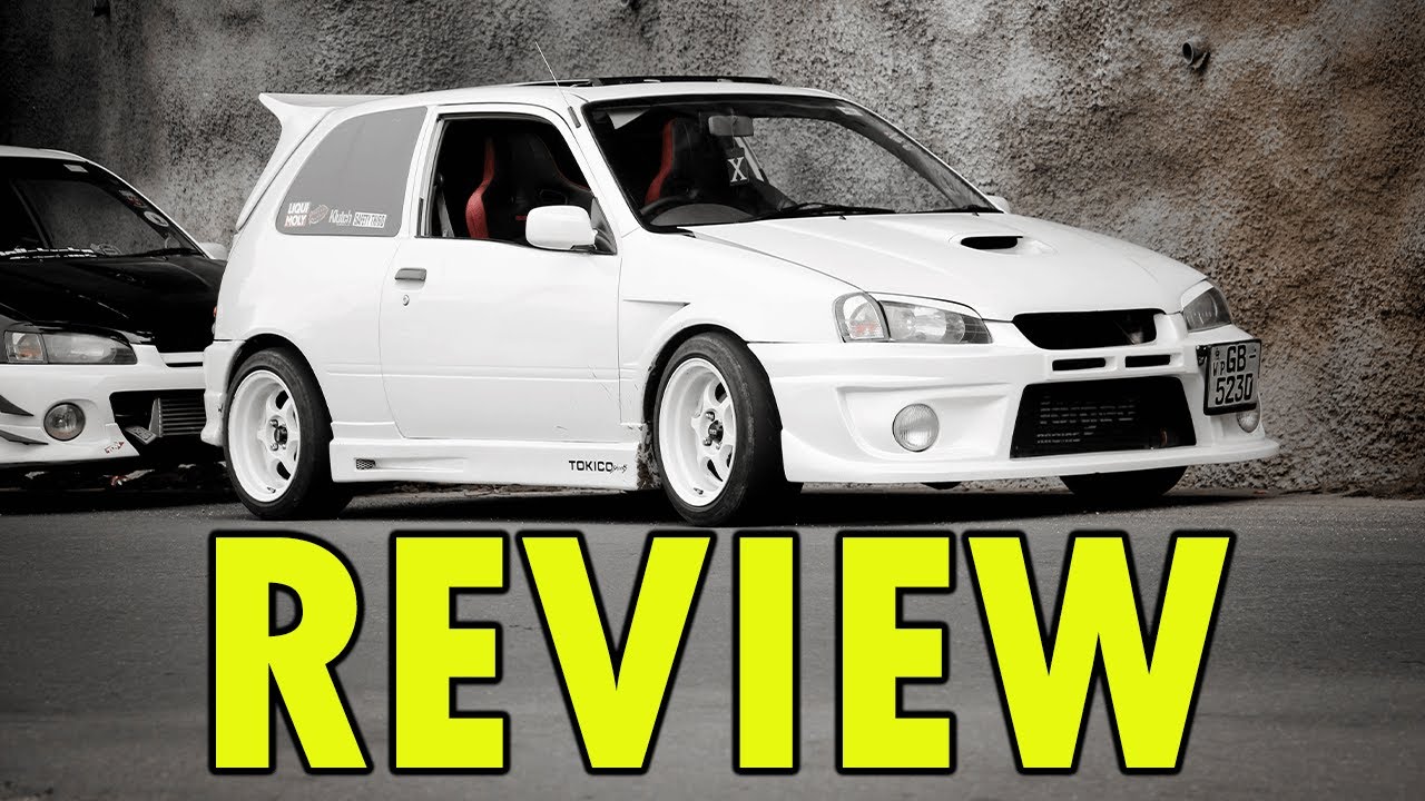 Toyota Starlet Glanza V REVIEW - YouTube