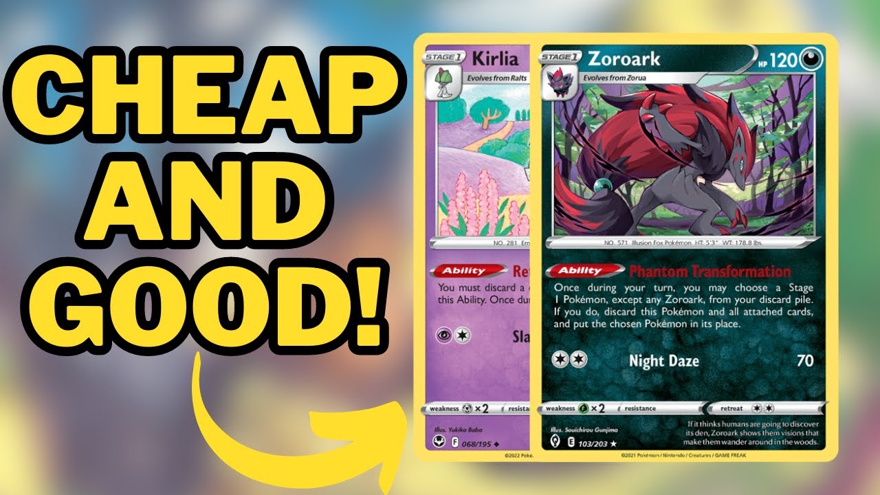 This Post Rotation Zoroark Deck is Cheap & Good! - YouTube