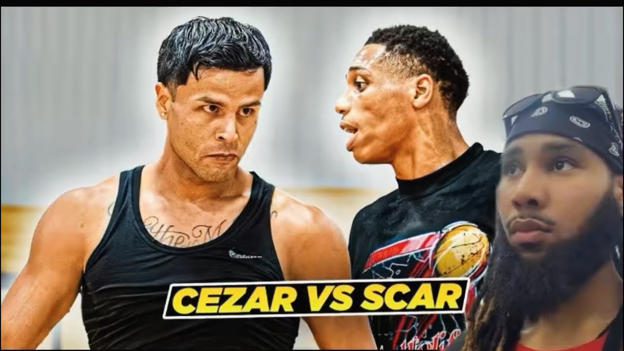 🏀🔥 Ballislife – Cesar vs Scar (1v1 SHOWDOWN) REACTION - YouTube