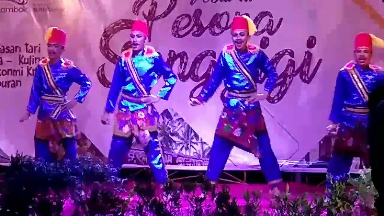 Tarian Rudat khas Lombok NTB " Tarian Nusantara " - YouTube