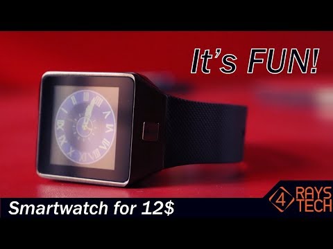 Cheap android smart watch review - YouTube