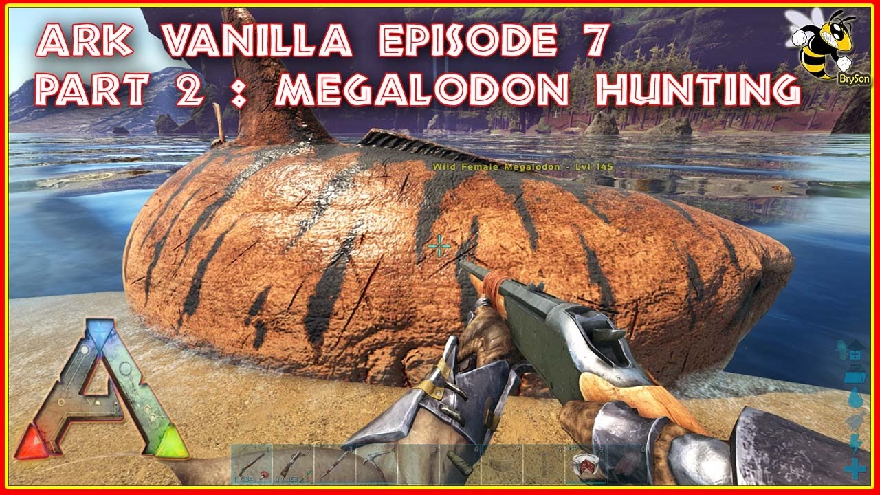 Ark Survival Evolved S04EP07 Part 2 Shark Taming - YouTube